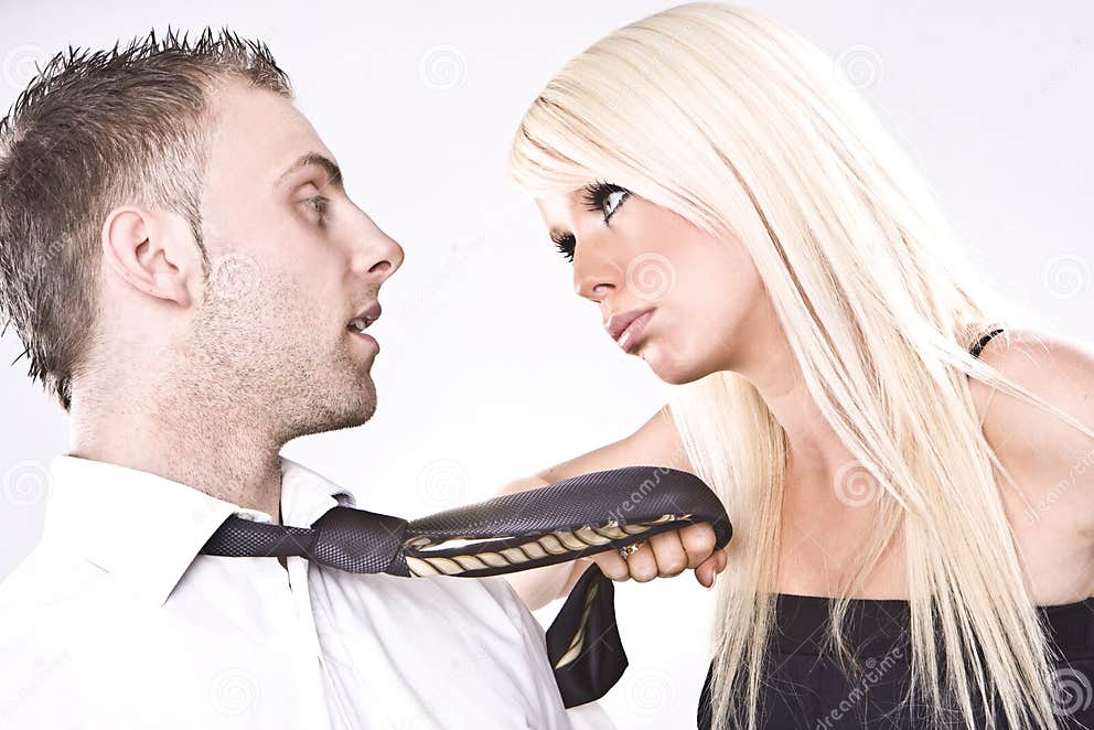 Fighting couple stock image. Image of adult, engagement - 9565899