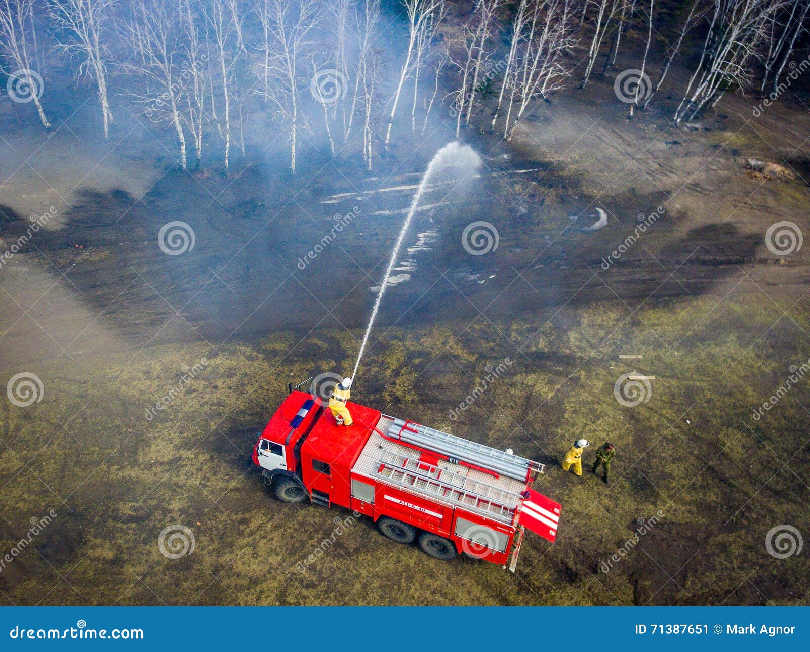 Fighting the forest fire editorial photo. Image of extinguish - 71387651
