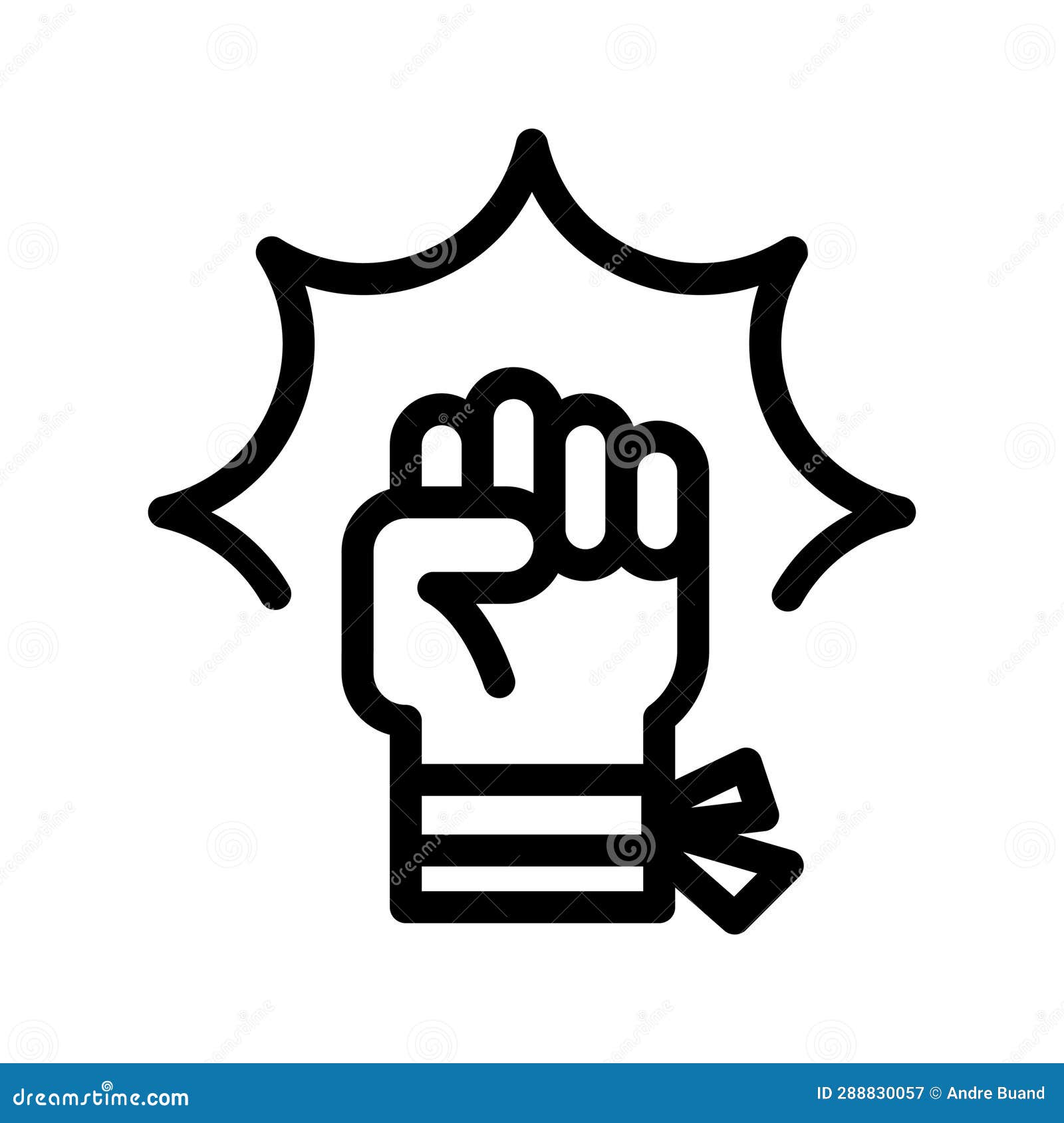 Fighting Game Line Icon Illustration Vector Graphic Stock Illustration ...