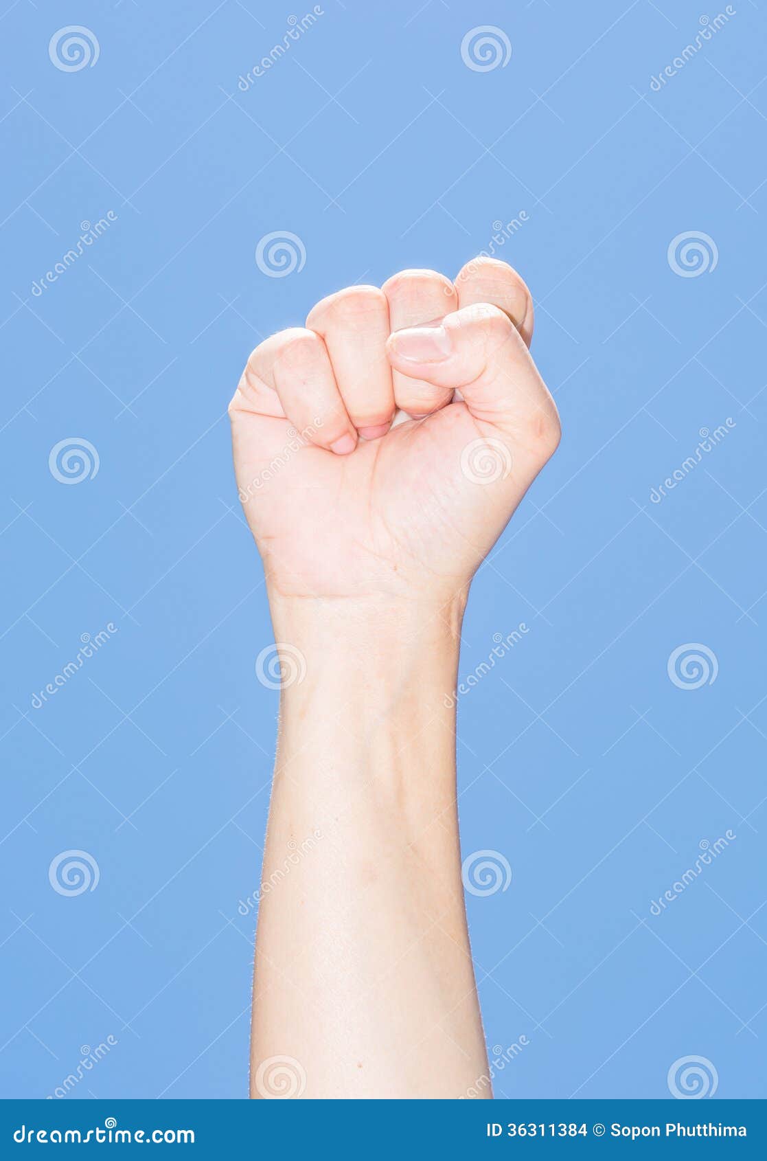 Fighting hand stock photo. Image of strong, power, hand - 36311384