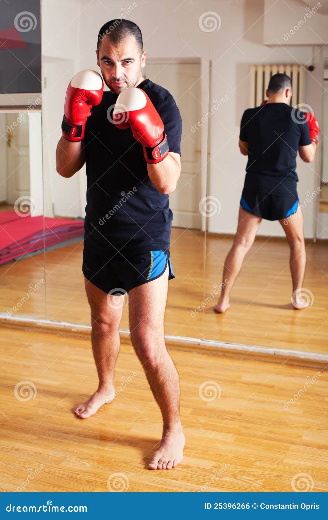 Fighting instructor stock photo. Image of posing, guard - 25396266