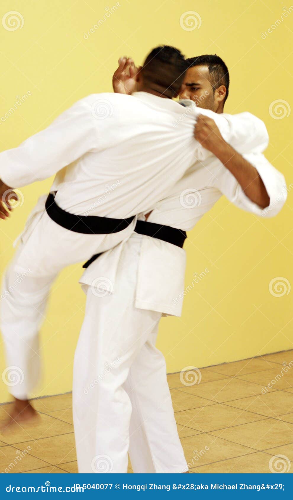 Fighting karate stock image. Image of instruction, concentrate - 5040077