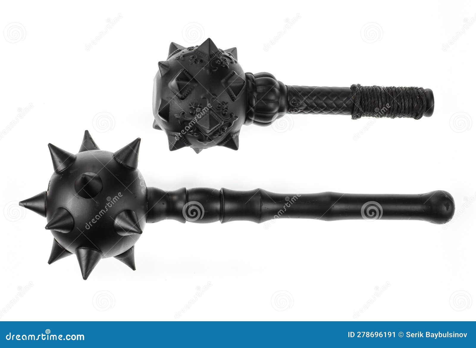 Fighting Mace Isolated on White Background Stock Image - Image of fight ...