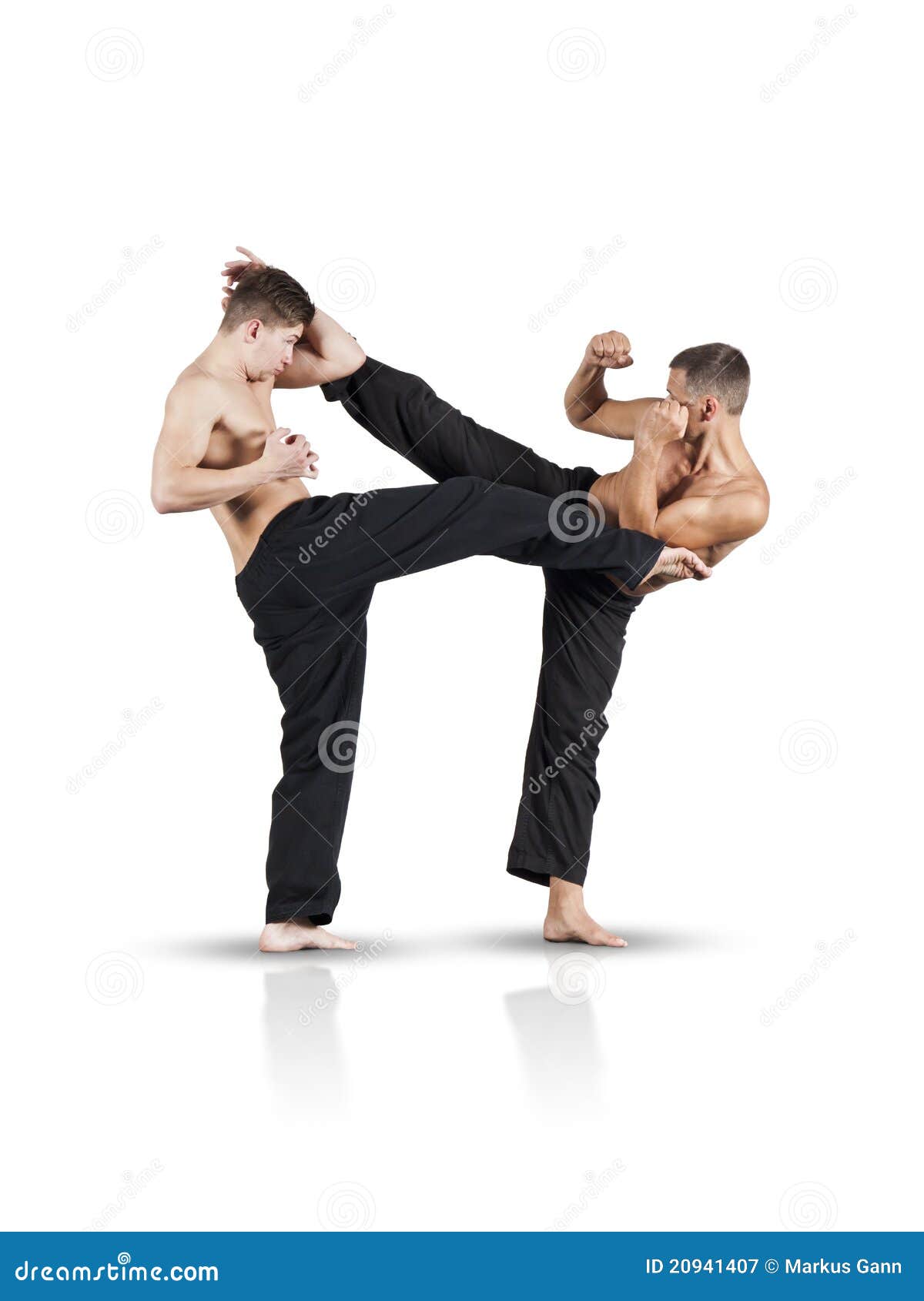 Fighting men stock image. Image of fist, people, kickboxing - 20941407