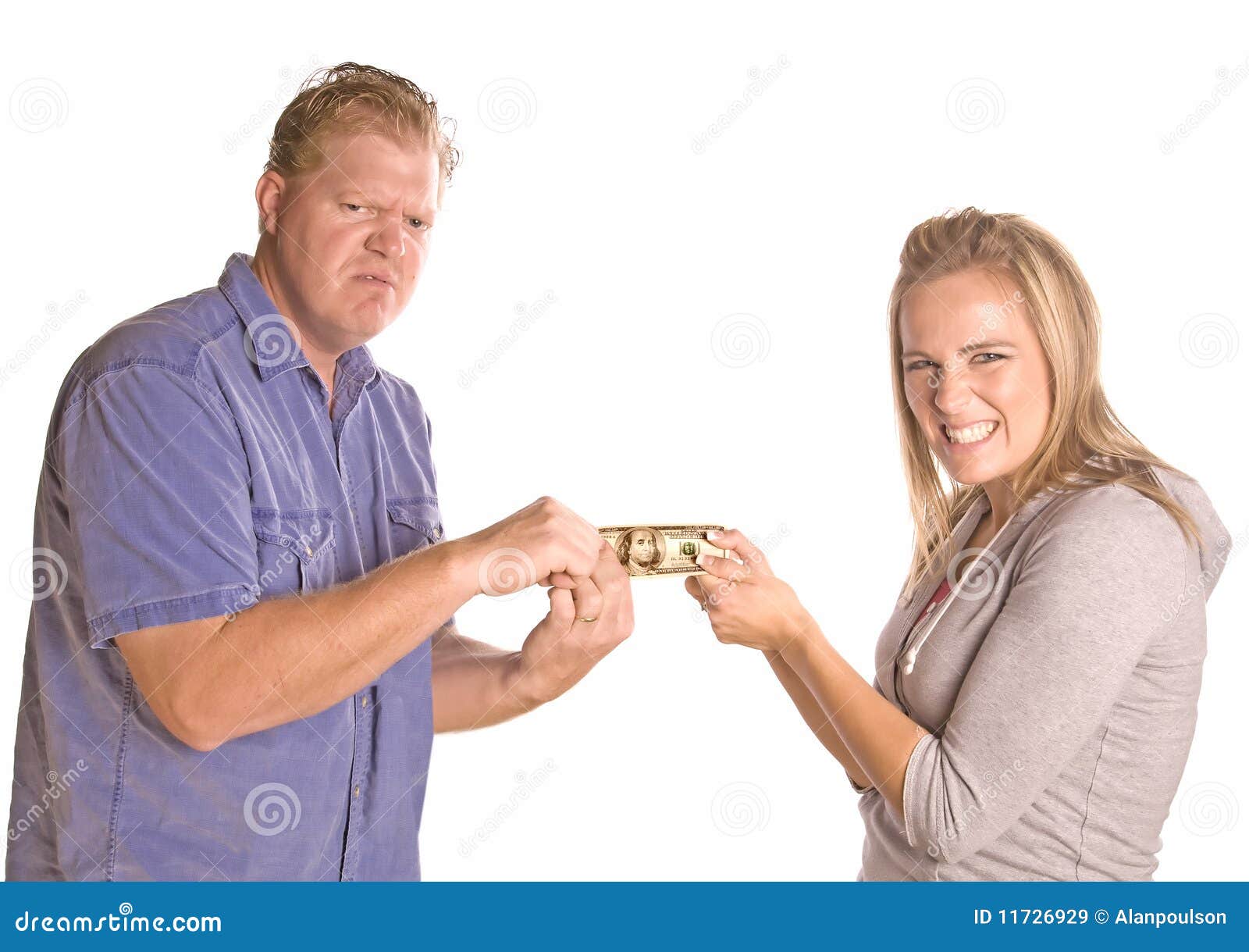 Fighting over money stock image. Image of thinking, people - 11726929