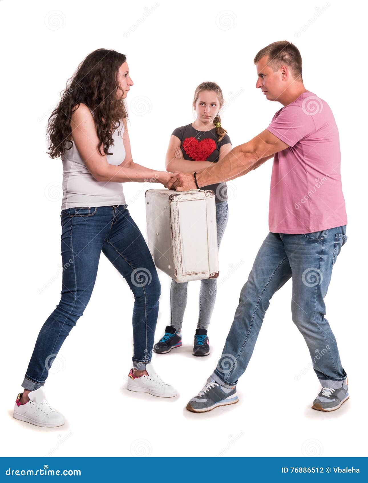 Parents Fighting White Background Stock Photos - Free & Royalty-Free ...