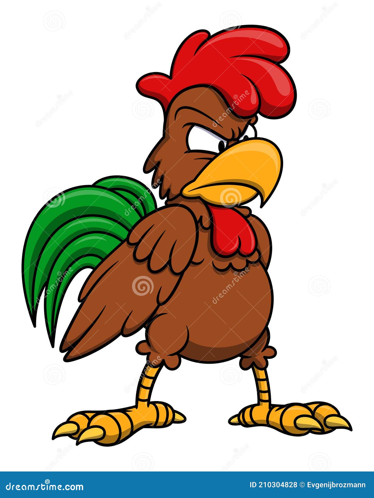 Angry Chicken Stock Photography | CartoonDealer.com #207827150