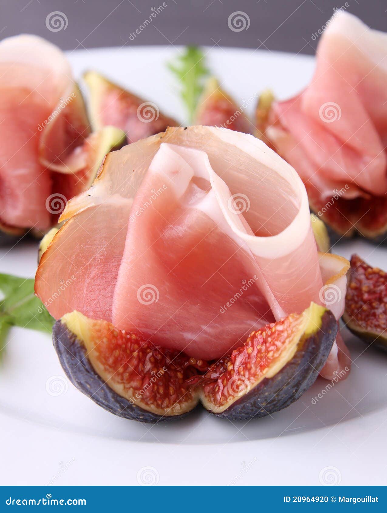 Figs and ham stock photo. Image of serrano, cured, buffet - 20964920