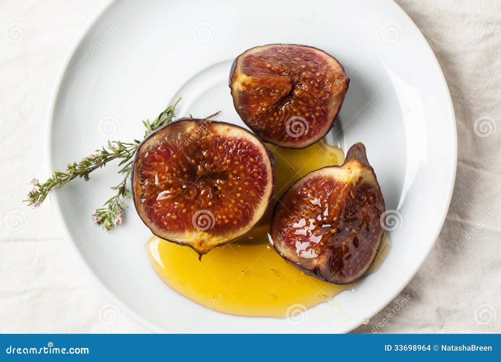 Figs and honey stock photo. Image of grapefruit, ripe - 33698964