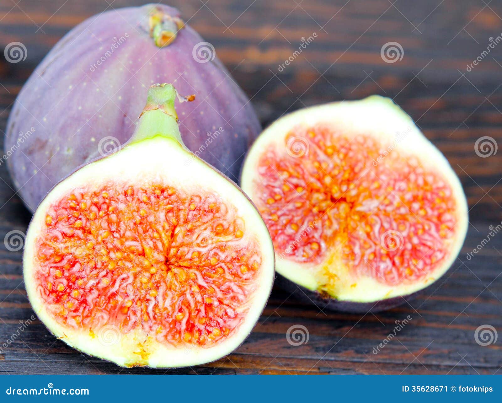 Figs stock image. Image of tropical, wood, seeds, sweet - 35628671