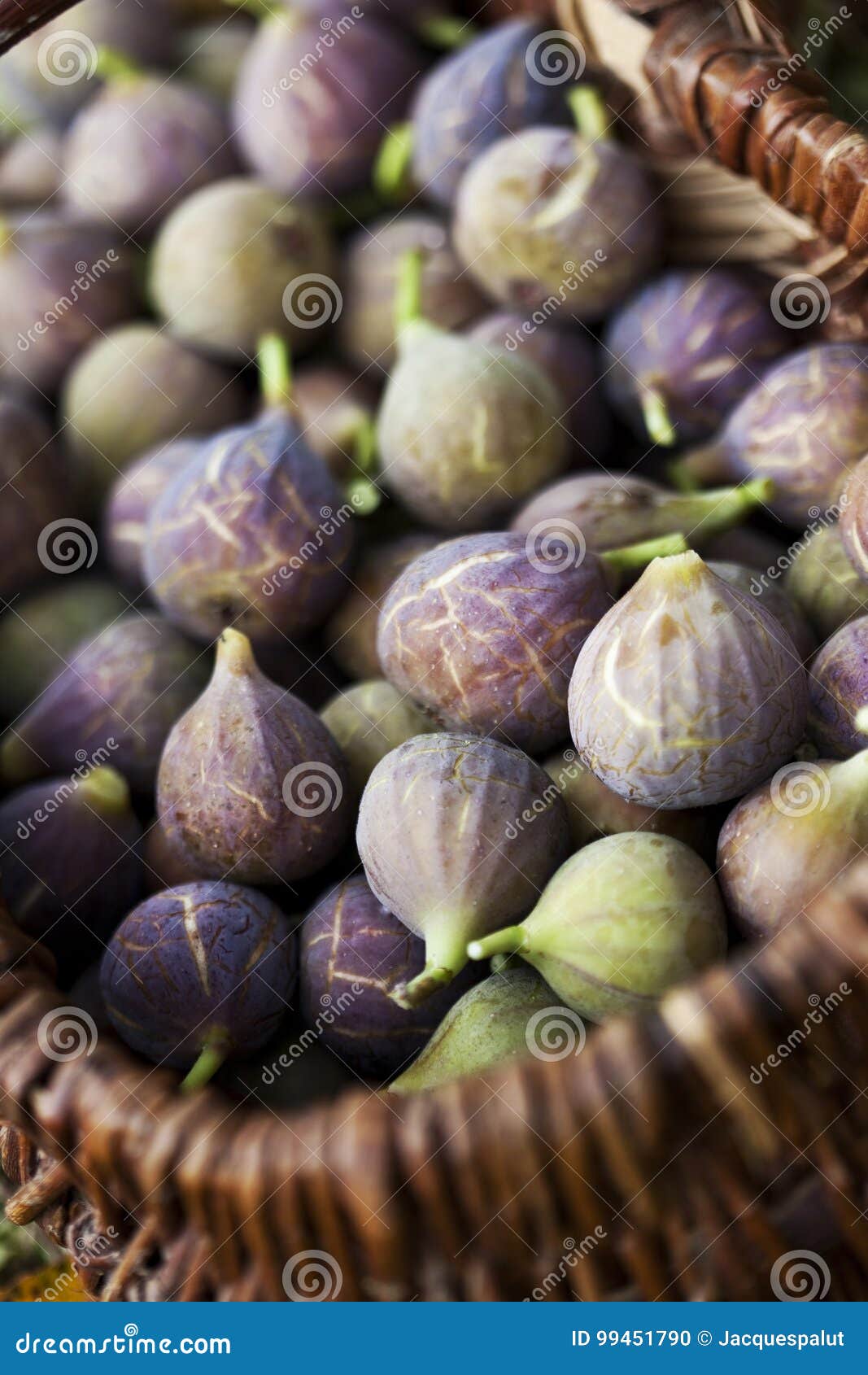 Figs in a basket stock photo. Image of fruit, diet, fresh - 99451790