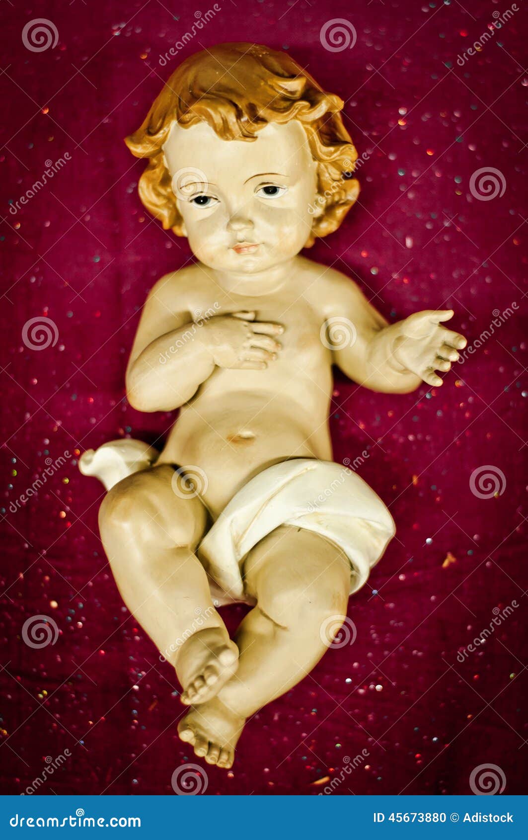 Figura De Jesus Christ Del Bebé Foto de archivo - Imagen de hermoso ...