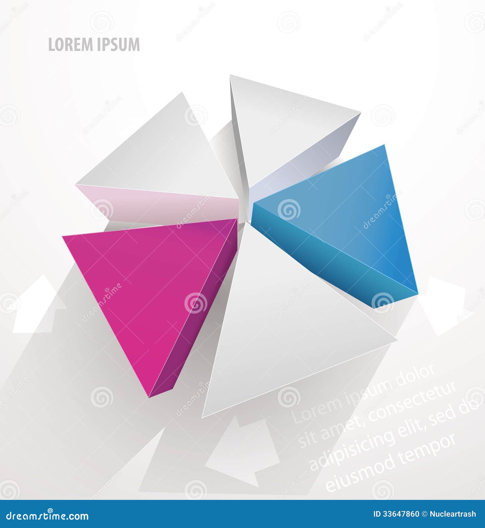 Figuras abstractas ilustración del vector. Ilustración de elemento ...