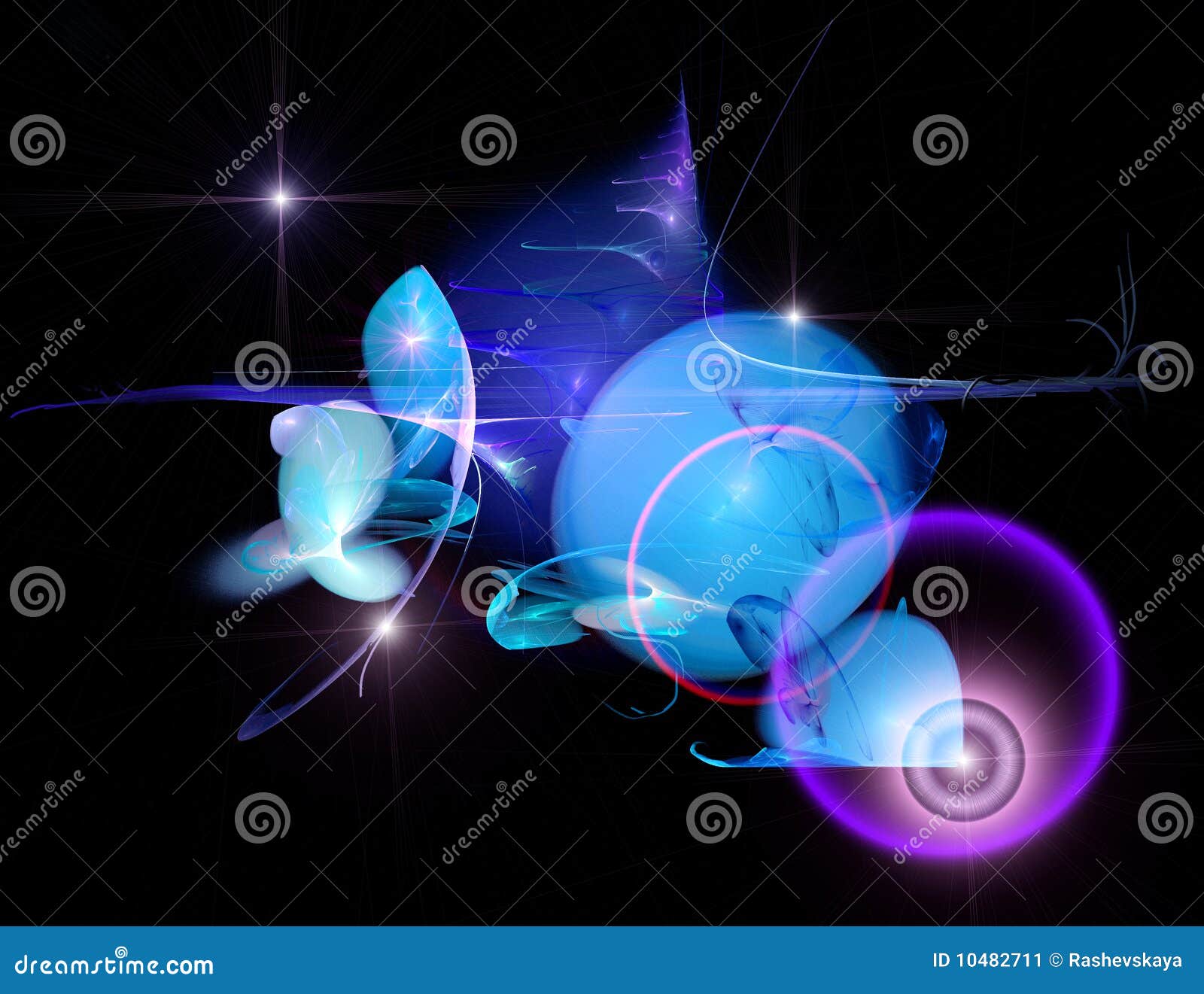 Figuras azules originales stock de ilustración. Ilustración de digital ...