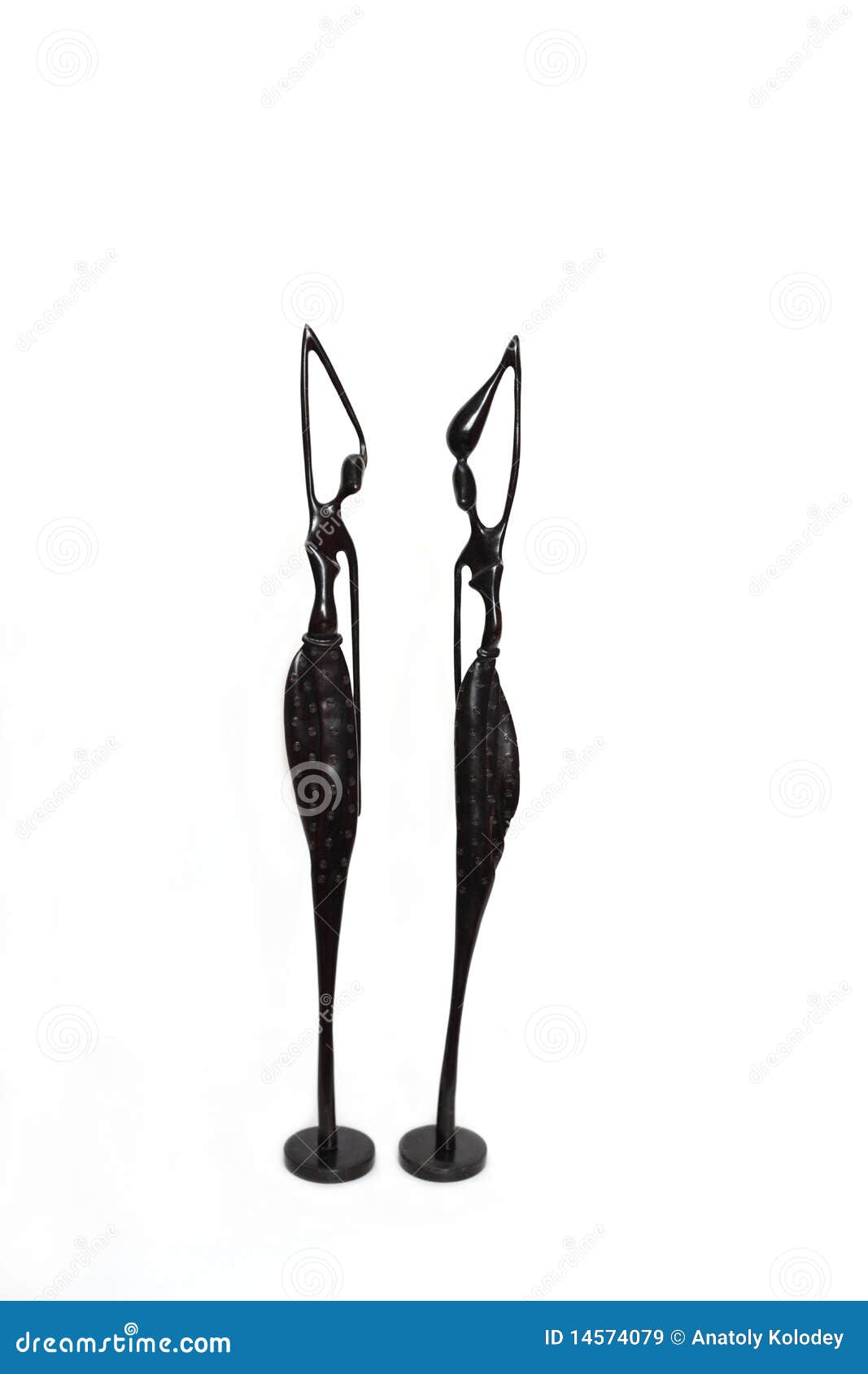 Figuras De Madera Negras Africanas Imagen de archivo - Imagen de ...