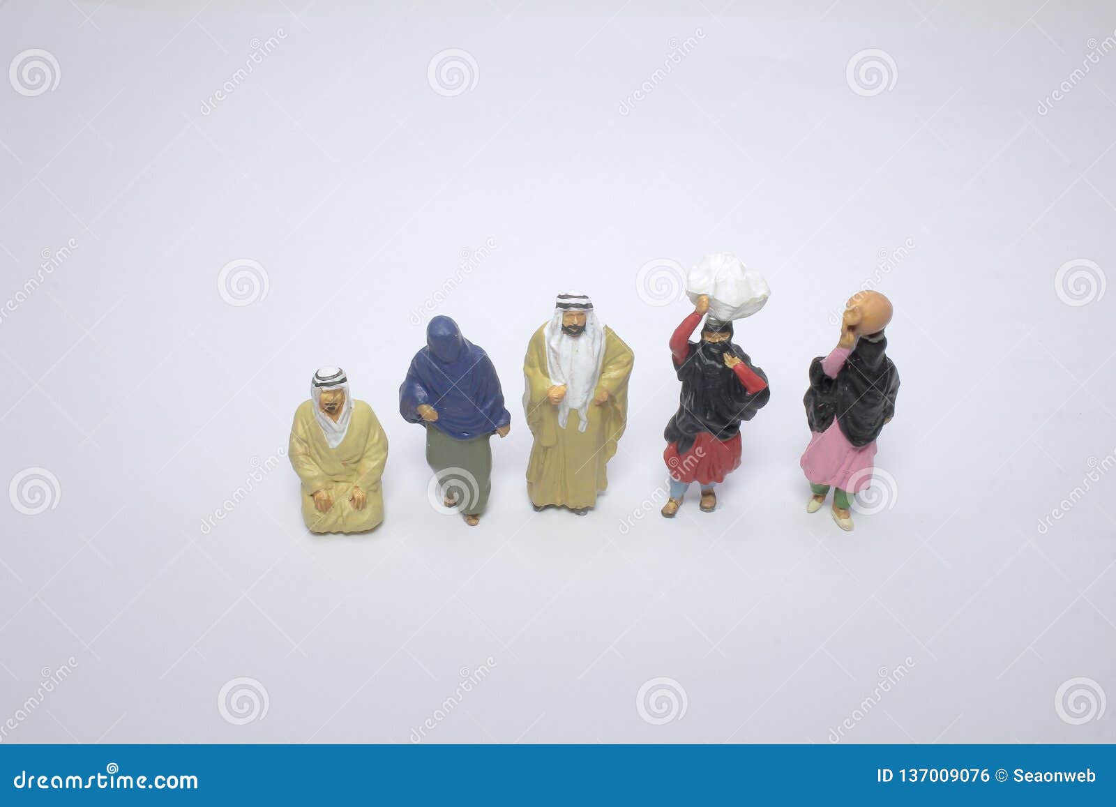 The Figure of Arabic People on Board Stock Photo - Image of happy ...