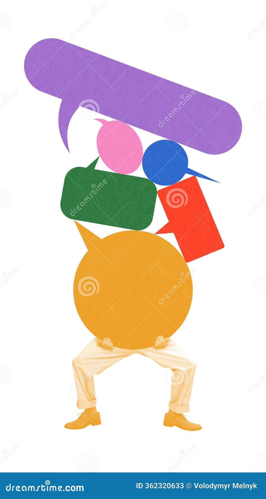 Balancing Of Pressure In A U-tube For Physics. Cartoon Vector ...