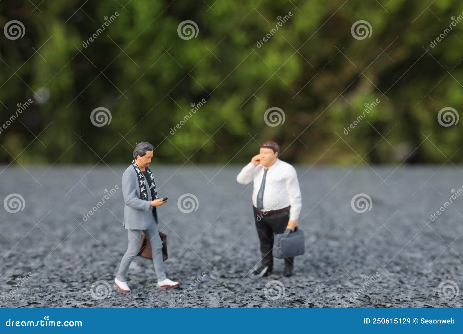 A Figure of Businessman on the Outdoor Stock Image - Image of figure ...