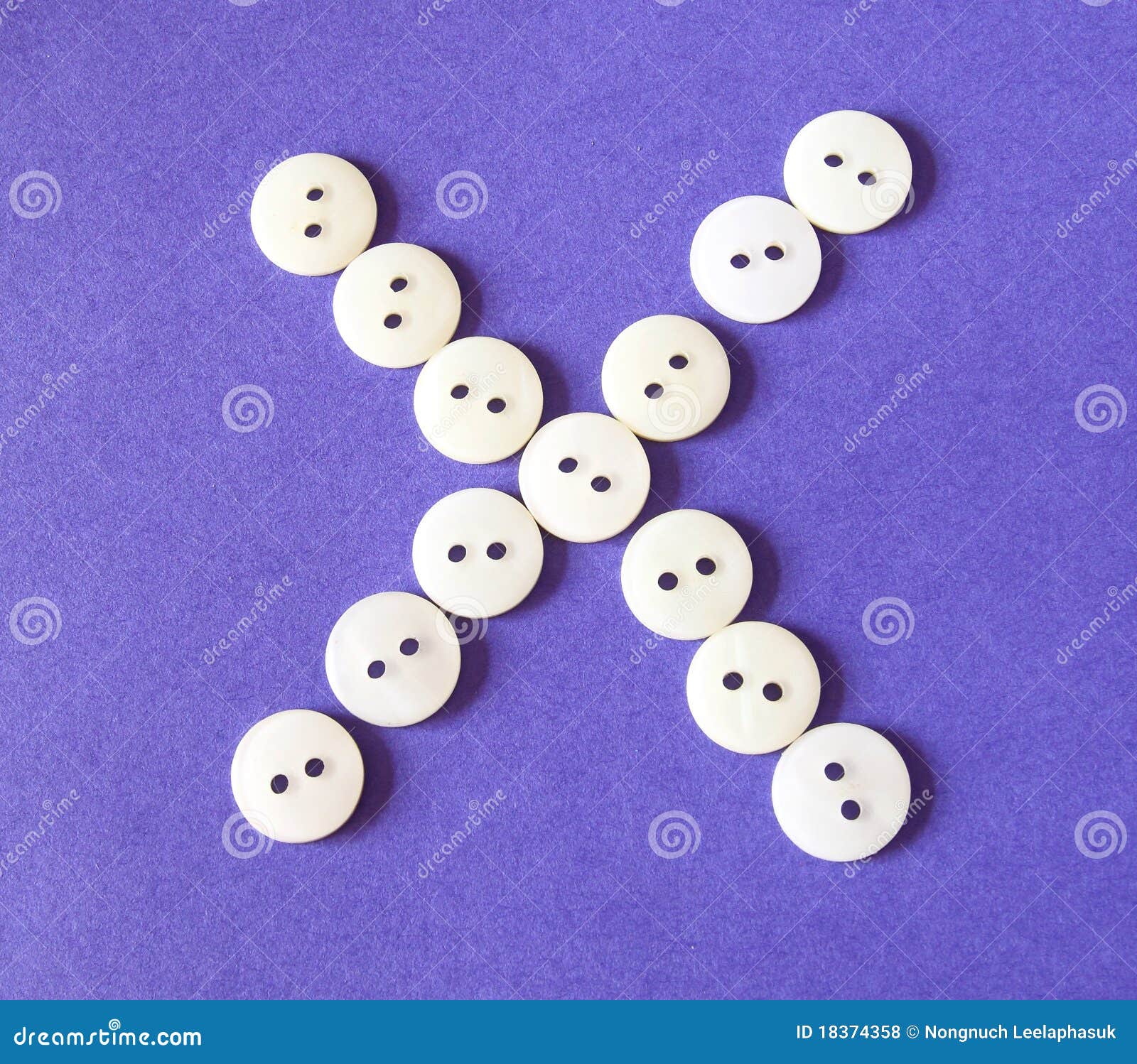 Figure Cross Icon from White Buttons Stock Photo - Image of purple ...