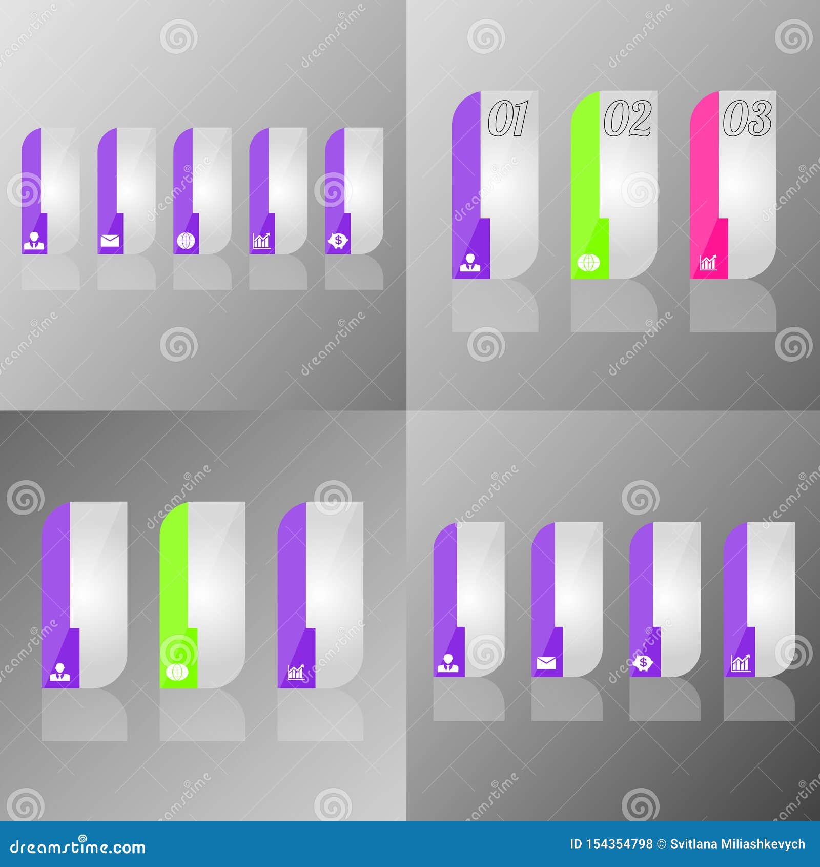 Angles Icons Set On White Background. Vector | CartoonDealer.com #92474806