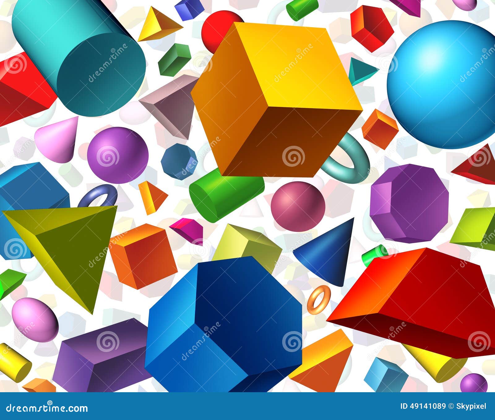 Figure geometriche illustrazione di stock. Illustrazione di ...