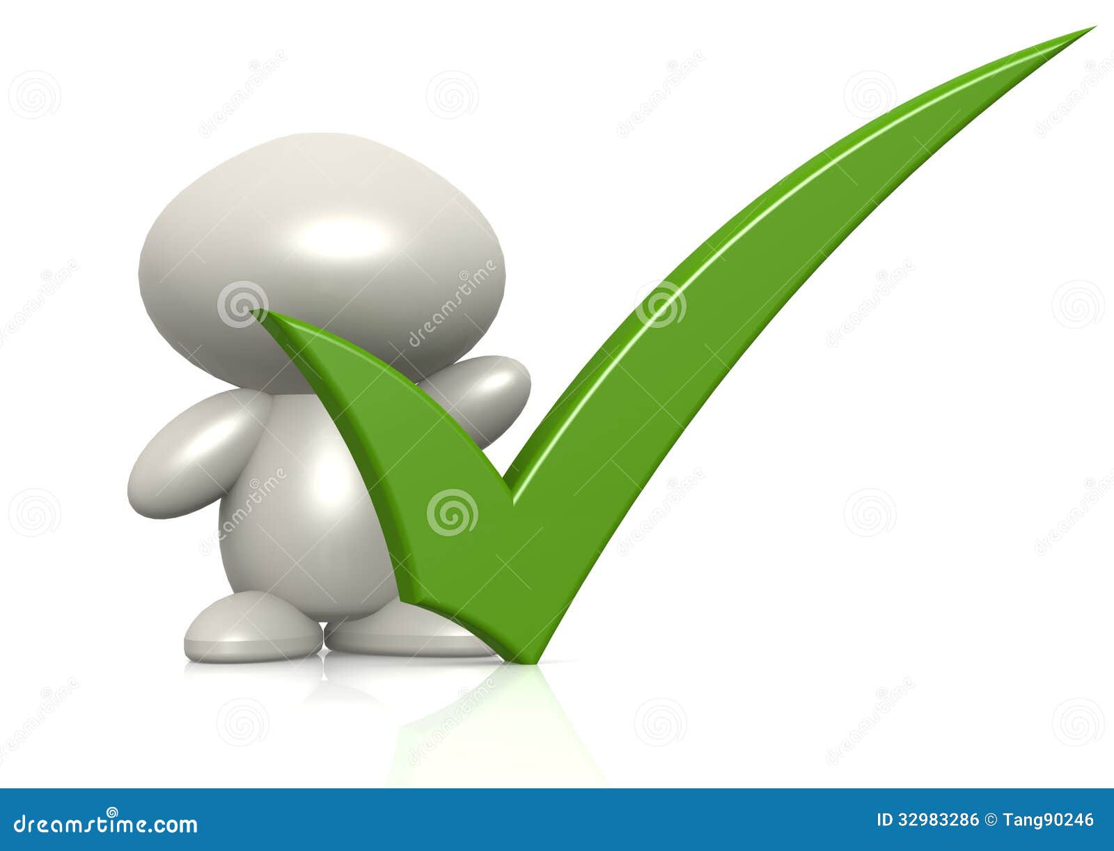 Figure With Tick Boxes Stock Photography | CartoonDealer.com #25344296