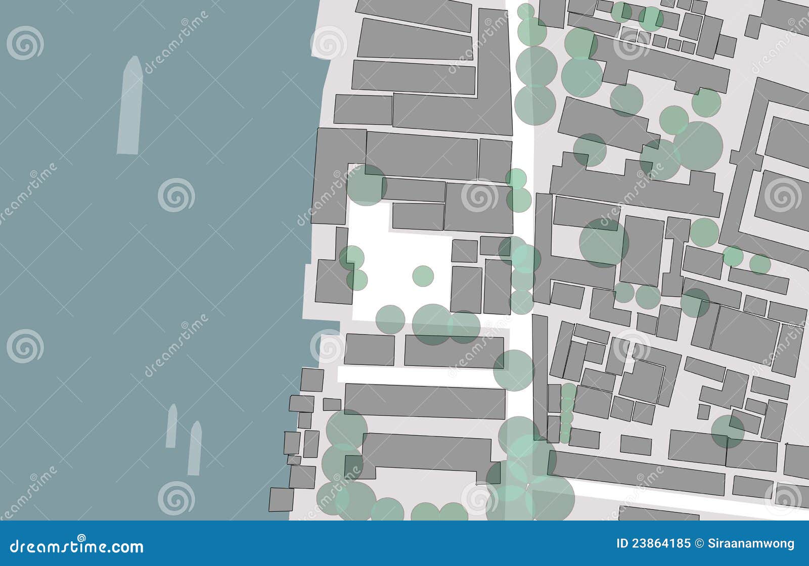 Figure-ground Perception. Face And Vase. Identifying A Figure From The ...