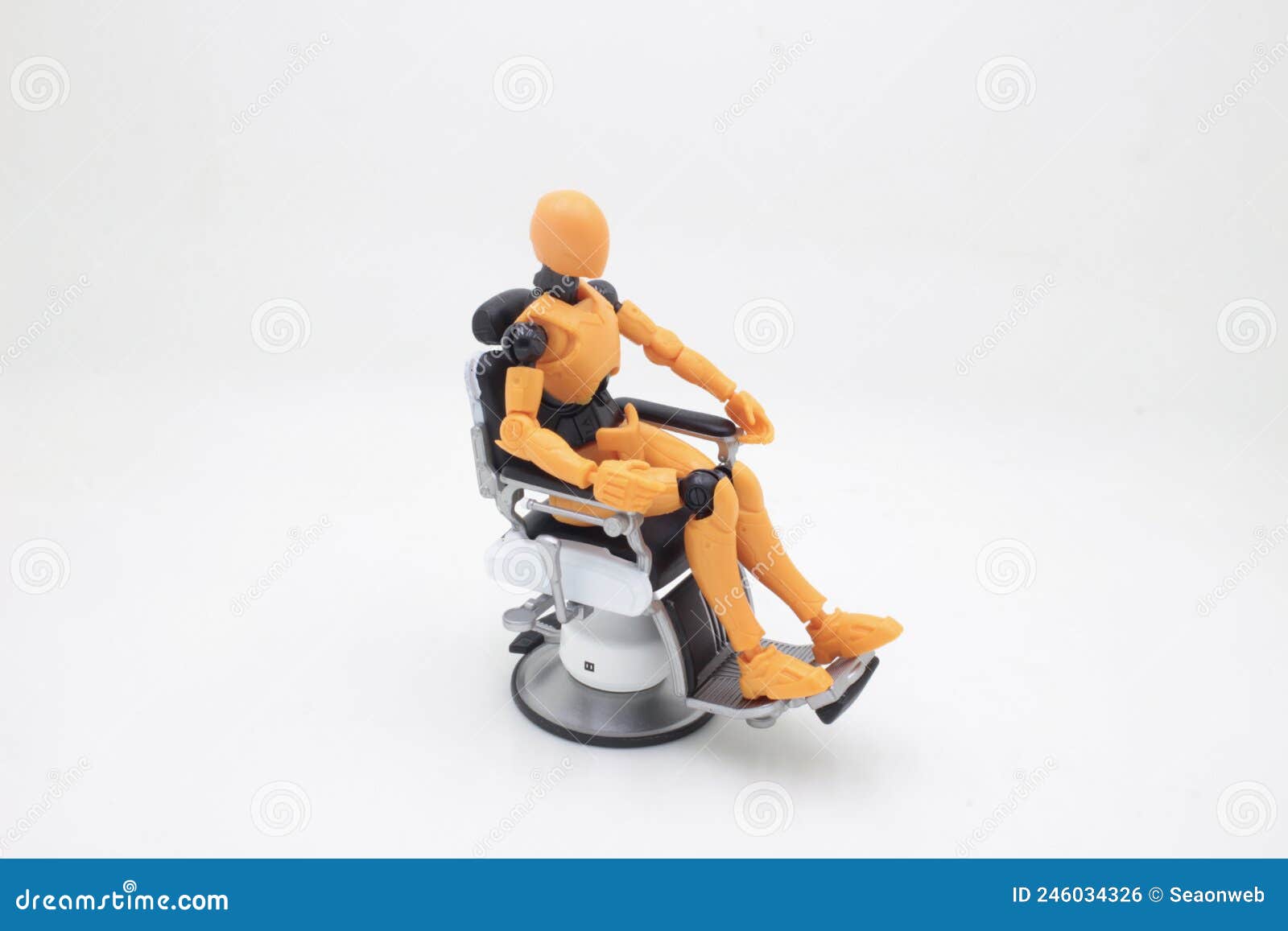A Figure Having Haircut at Barber Shop Stock Photo - Image of furniture ...