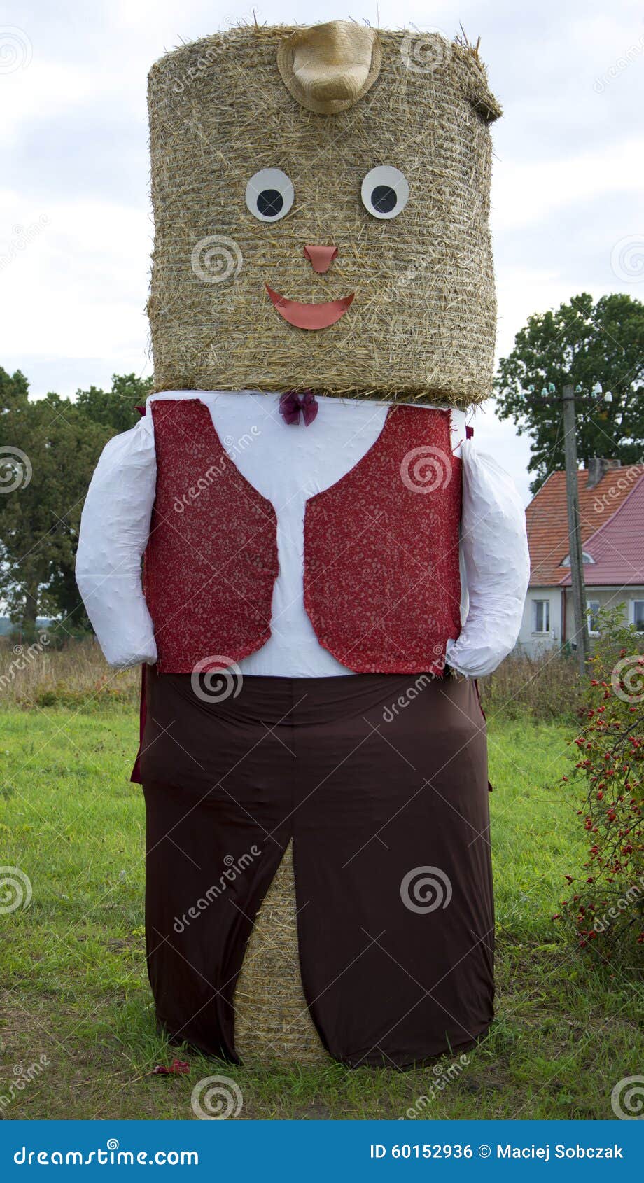 Figure from hay bale stock photo. Image of straw, couple - 60152936