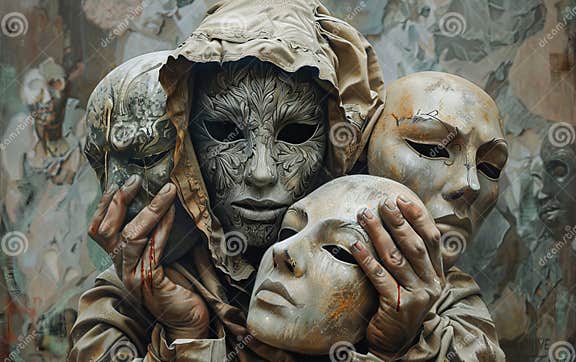 A Figure Holds Multiple Masks Exploring the Depth of Human Facades ...