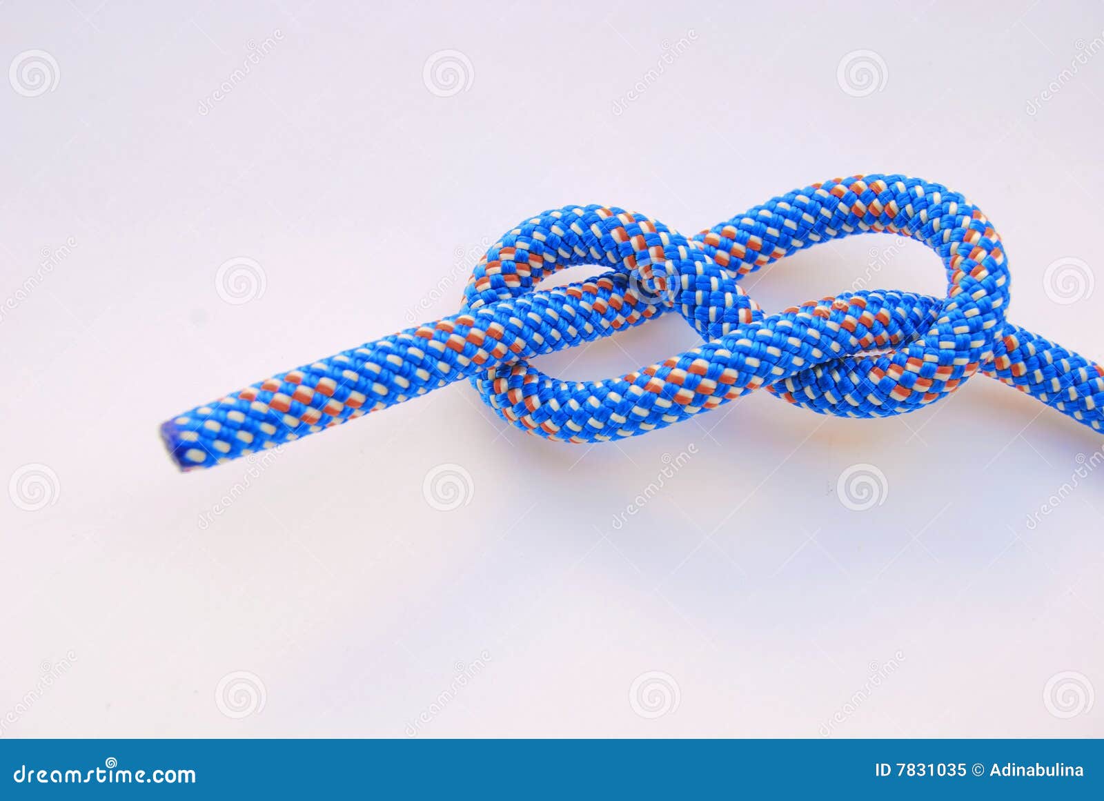 Figure huit image stock. Image du noeuds, bleu, milieux - 7831035