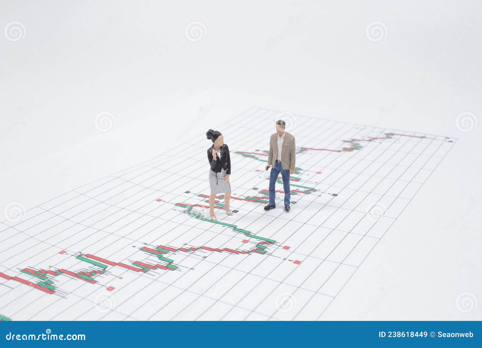 A Figure with the Index , Stock Market Graphs Analysis Stock Image ...