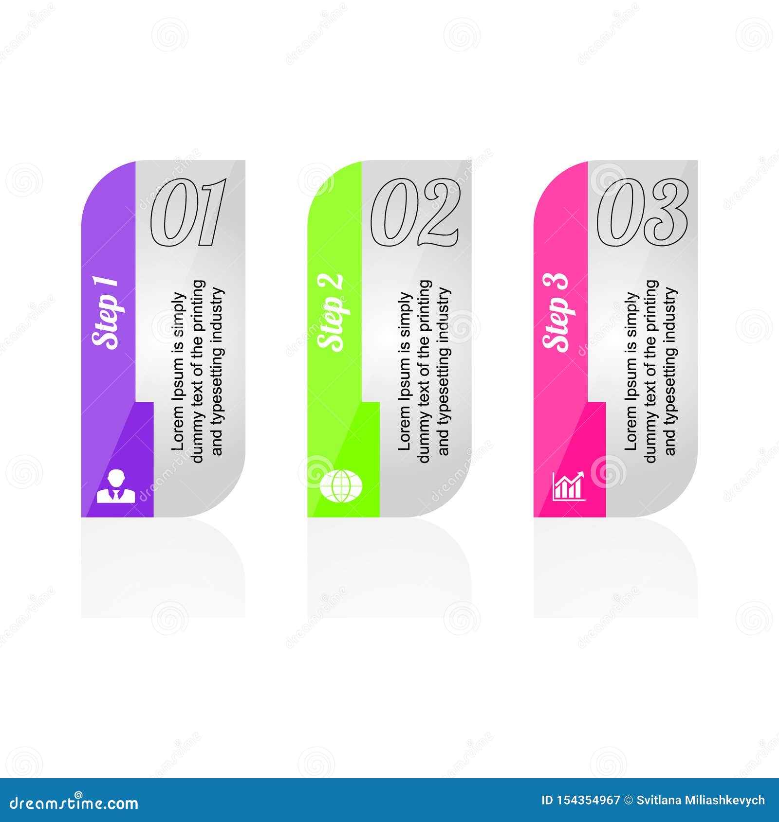 Infographics In The Form Of Chemical Test Tubes. Vector Illustration ...