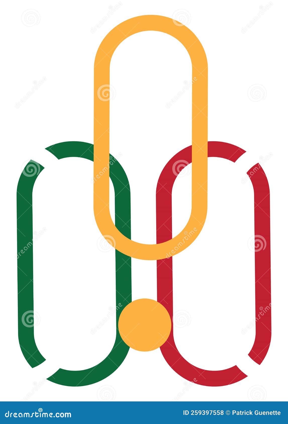 Figure logo, icon stock vector. Illustration of isometric - 259397558