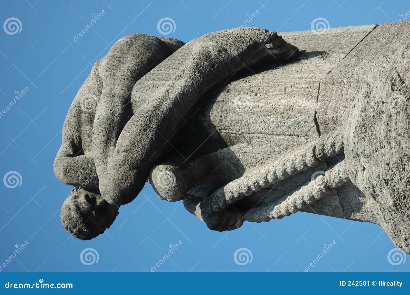 Figure of a man stock image. Image of mystery, stone, muscles - 242501