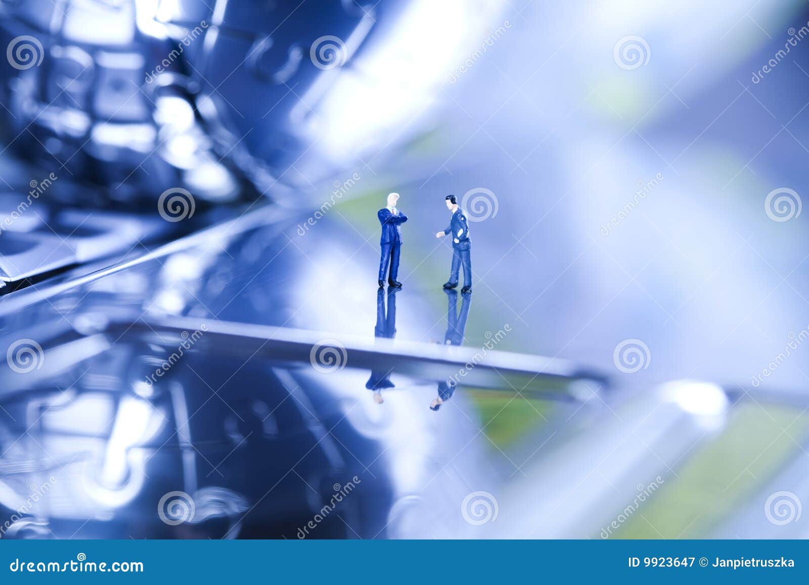 Figure man over computer stock image. Image of attractive - 9923647