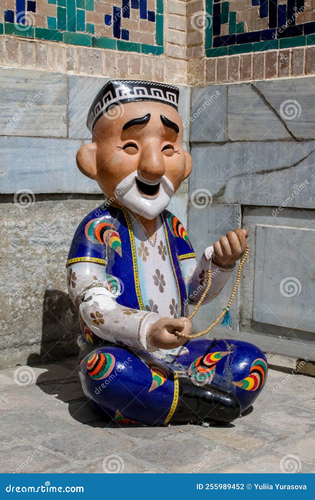 Figure of Old Man in Traditional Clothes in Uzekistan Souvenir Market ... Figure of Old Man in Traditional Clothes in Uzekistan Souvenir Market ...