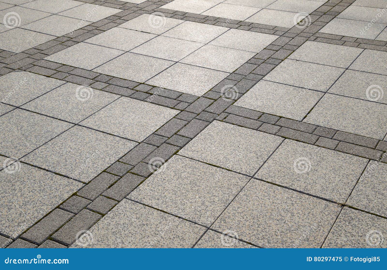Figure Out the Paving Slabs in the Square. Background of Paving Slabs ...
