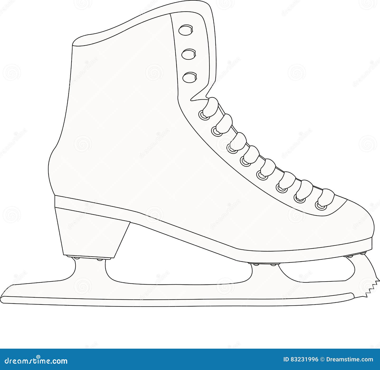 Figure patin illustration stock. Illustration of lame - 83231996