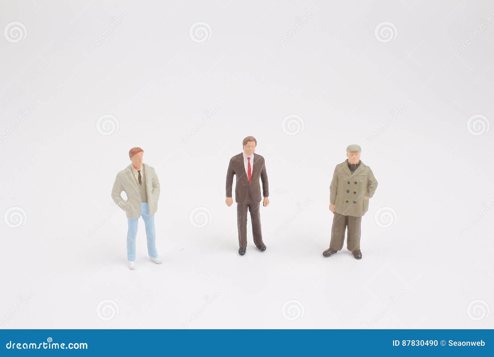 The Figure of People Isolated Stock Photo - Image of confidence, males ...