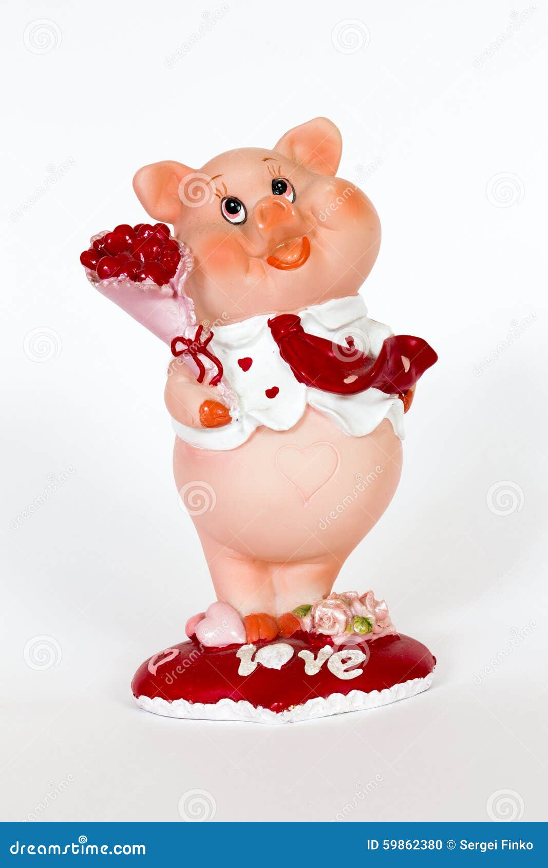 Figure pig stock photo. Image of color, copy, background - 59862380