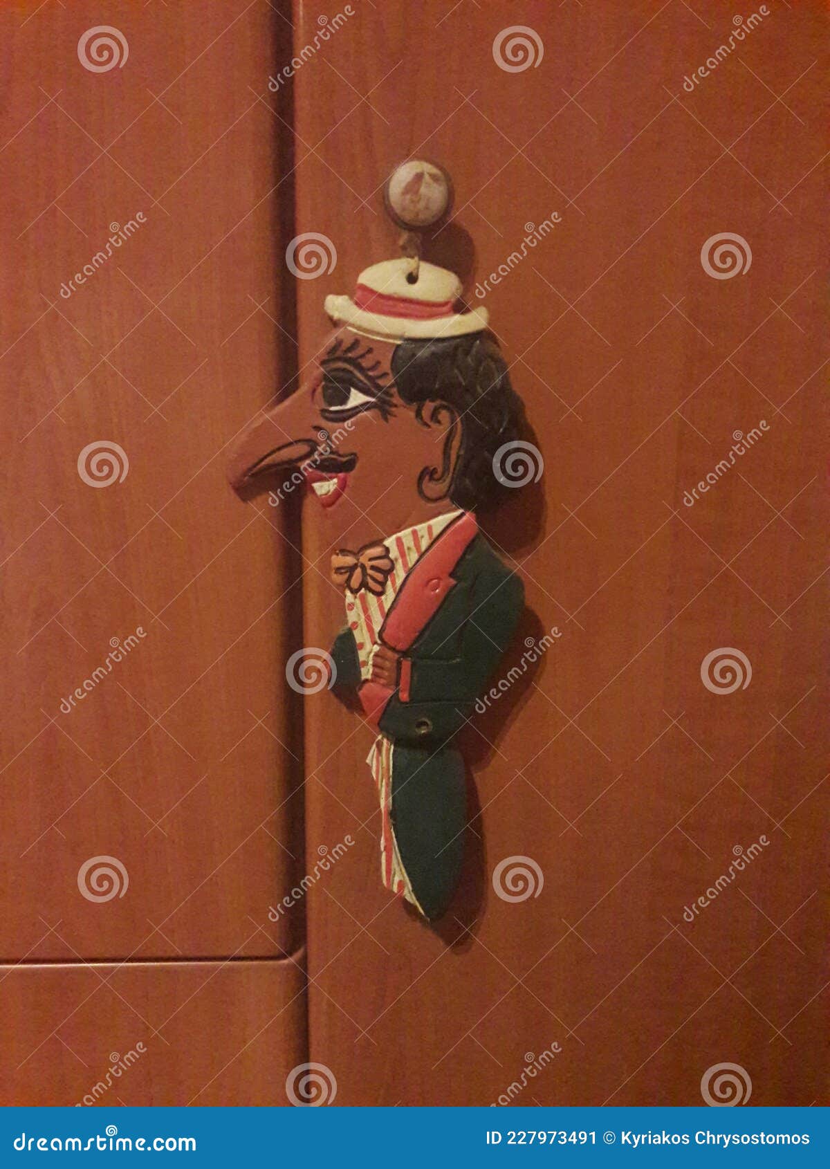 Figure Puppet Action Decorative Nose Stock Image - Image of figure ...