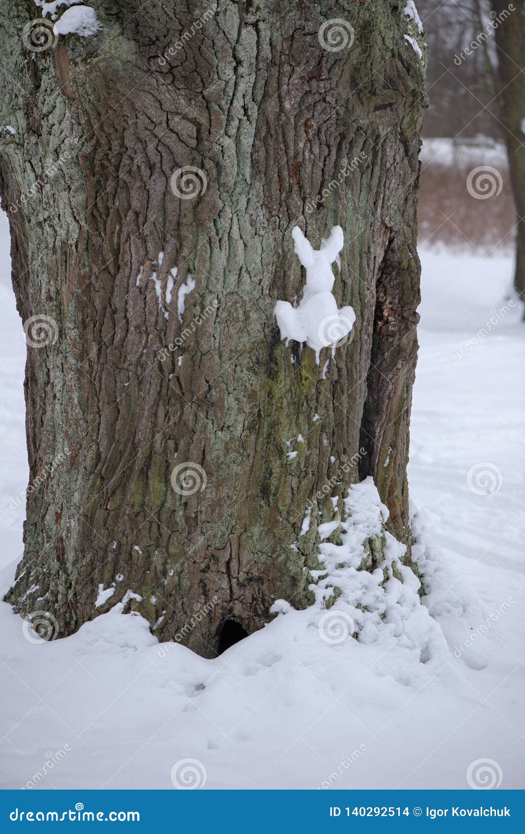 Figure of rabbit stock photo. Image of figure, frost - 140292514