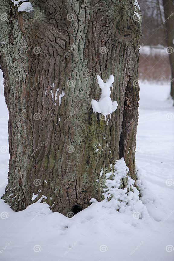 Figure of rabbit stock photo. Image of figure, frost - 140292514