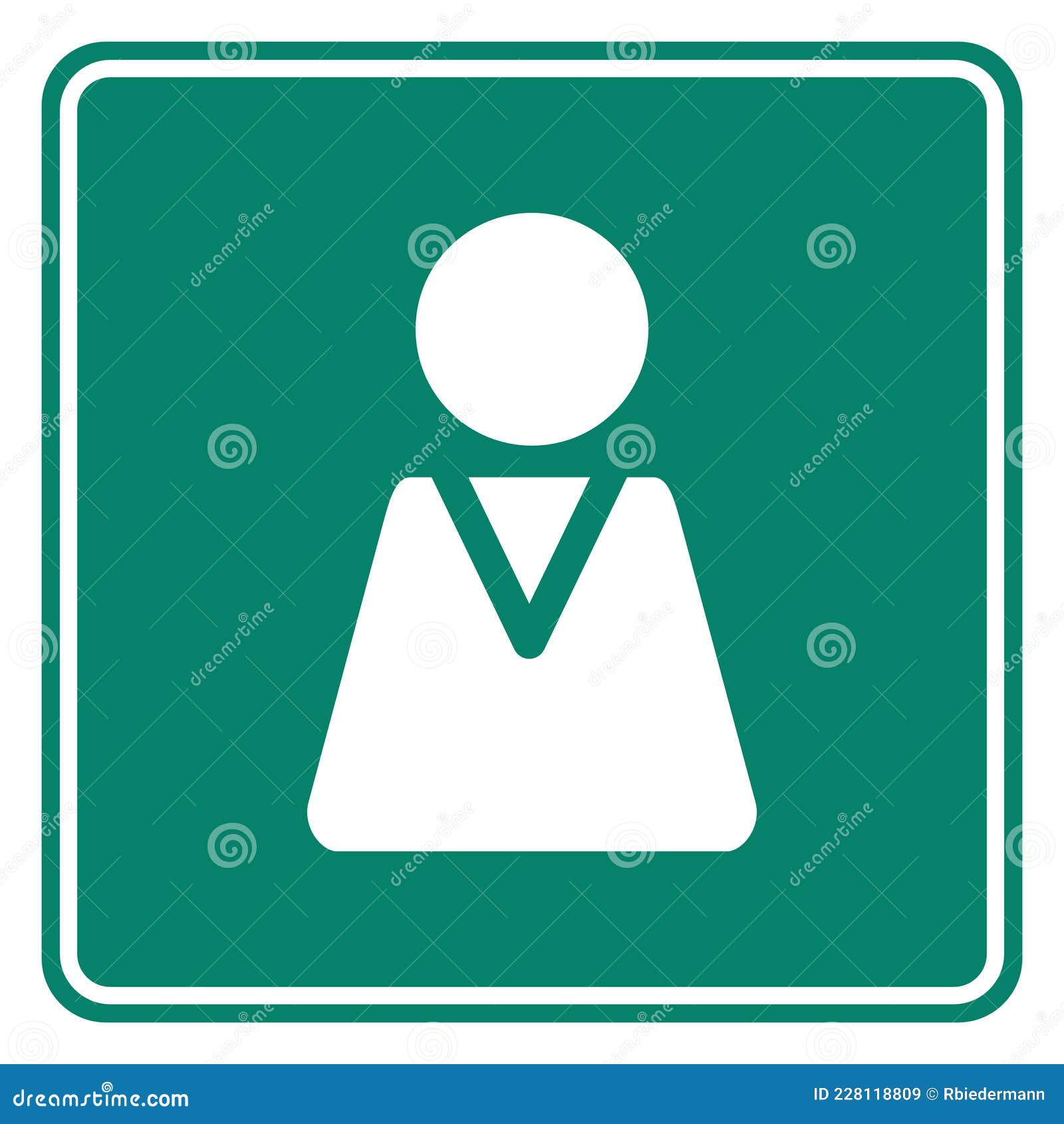 Figure and road sign stock vector. Illustration of warning - 228118809