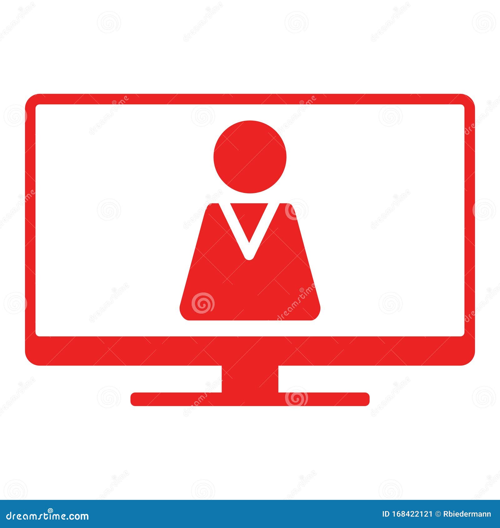 Figure and screen stock vector. Illustration of screen - 168422121