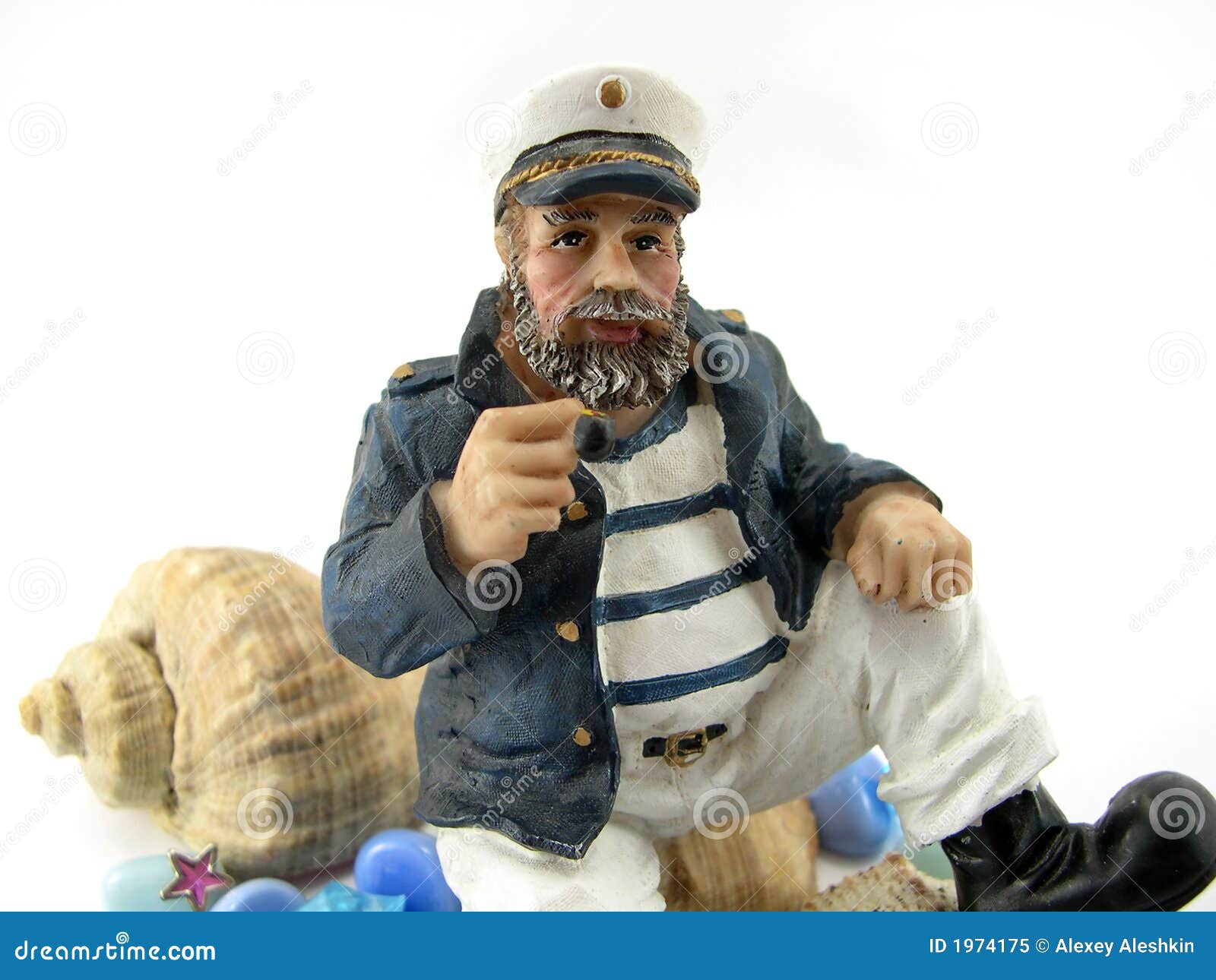 Figure of the seaman stock image. Image of cockleshell - 1974175