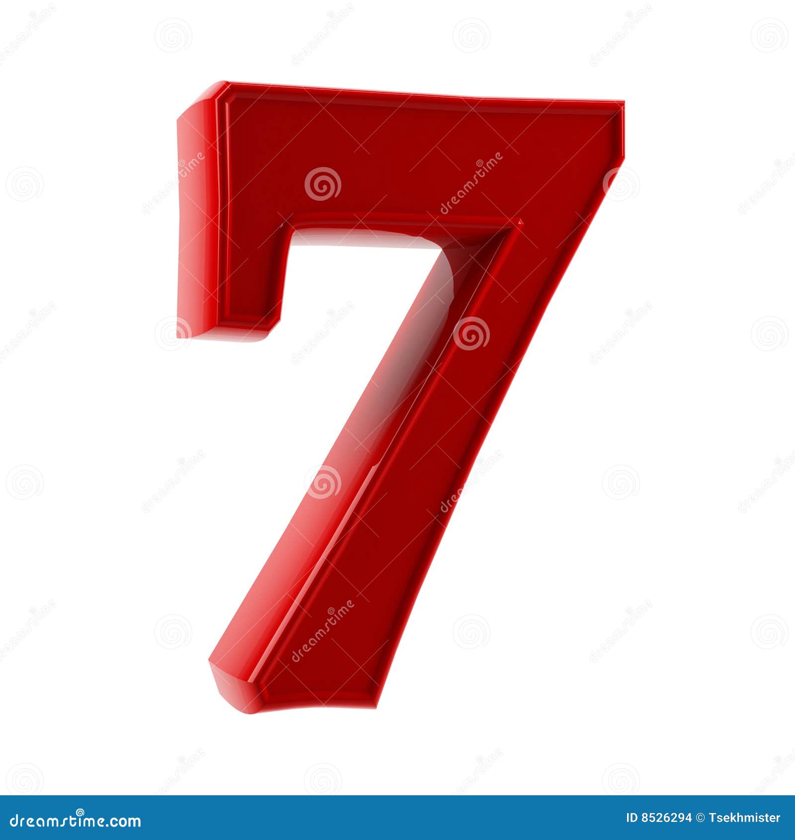 Figure seven stock illustration. Illustration of math - 8526294