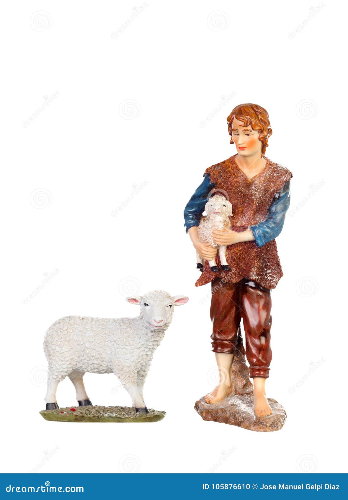 The Shepherd And The Sheep Royalty-Free Stock Photo | CartoonDealer.com ...