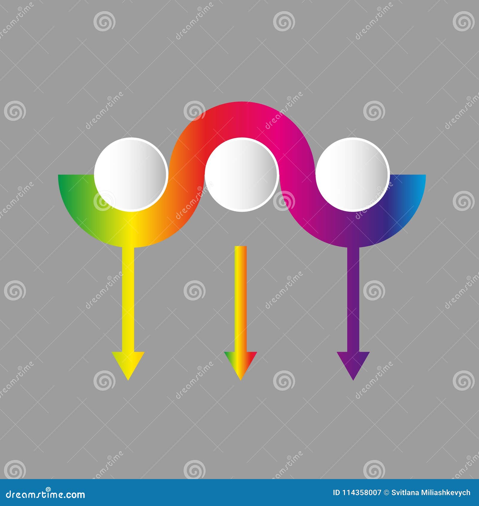 Infographic without text stock vector. Illustration of design - 114358007